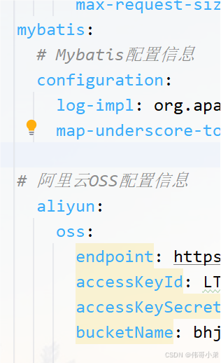 com.aliyun.oss.common.auth.InvalidCredentialsException: Access key id should not be null or ...