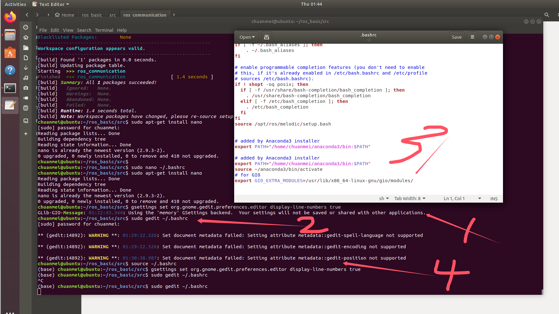 GLib-GIO-Message: 01:22:43.344: Using the ‘memory‘ GSettings backend. Your settings will not be ...