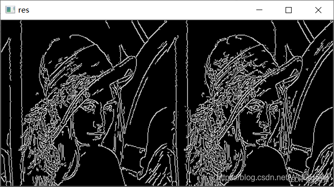Canny边缘检测(python-＞opencv)-CSDN博客