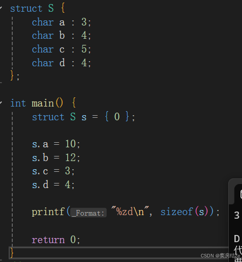 【C语言】在VS2022上利用位段结构体探究字节序存储方向与bit位存储方向（VS2022字节序的验证方法）_vs2022 小端-CSDN博客