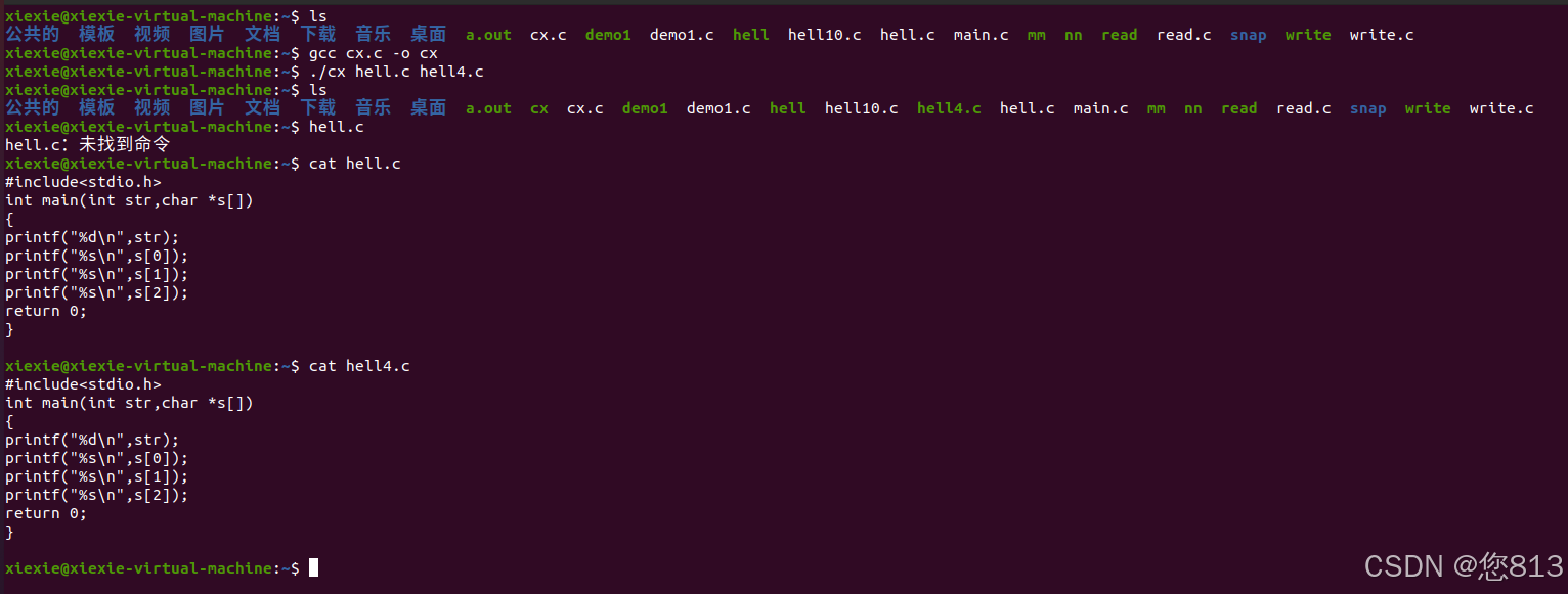 三、Write、Read、lseek函数、main函数以及cp指令的实现_c语言write-CSDN博客