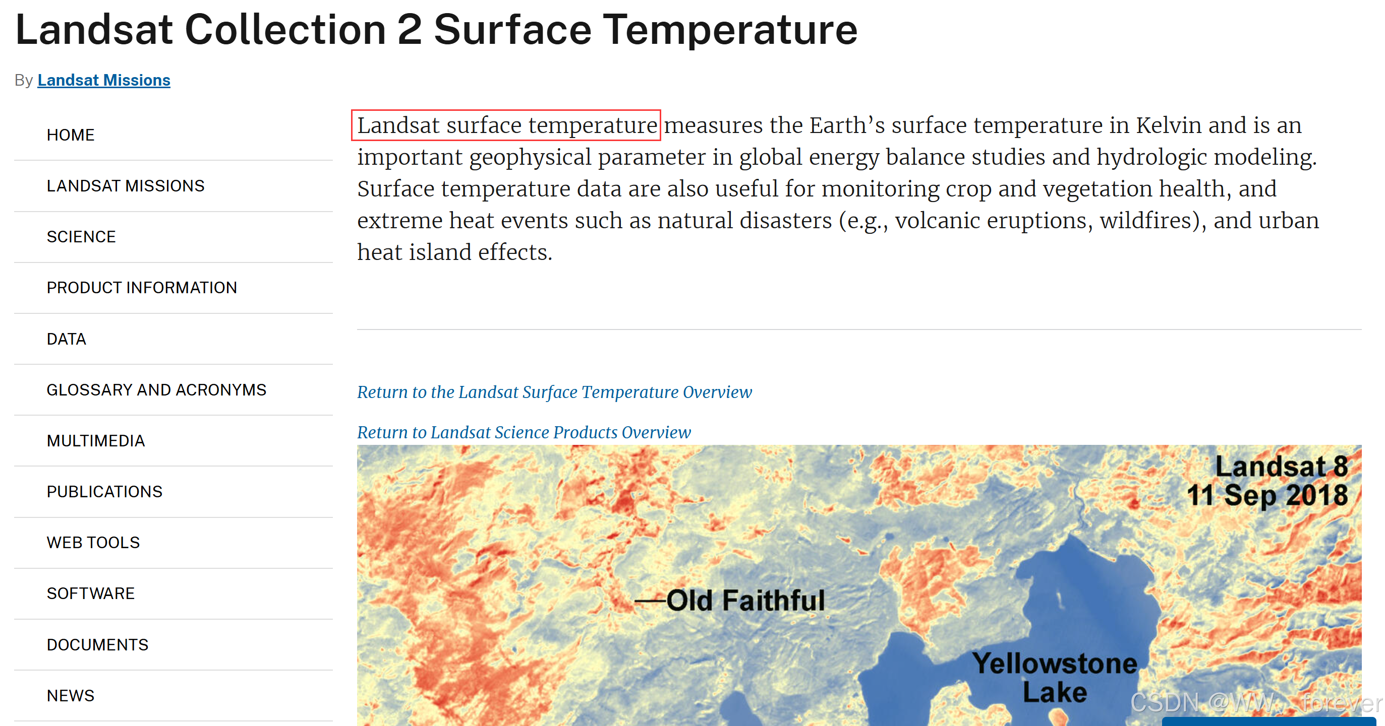 【数据集】Landsat Collection 2 地表温度LST产品简介_landsat lst产品-CSDN博客