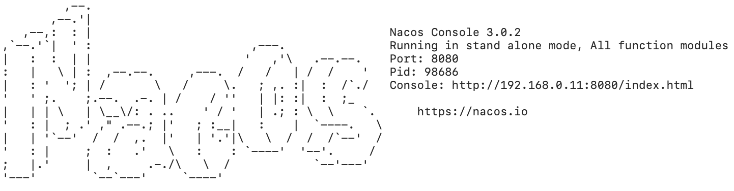 Mac端构建一个基于nacos的微服务架构示例项目-CSDN博客