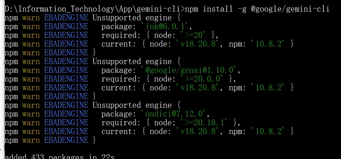 顶级大模型白嫖:Gemini CLI保姆级安装教程_gmini-cli-CSDN博客