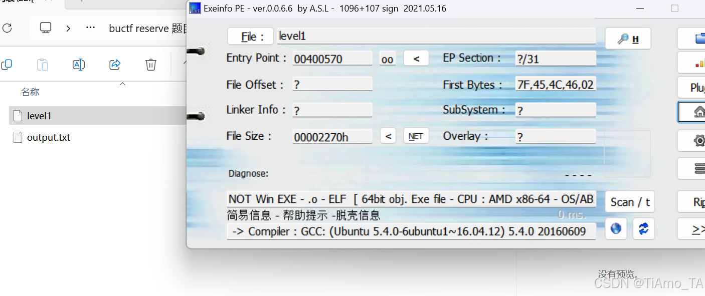 22.[WUSTCTF2020]level1（新手必看，较详细）_[wustctf2020]level1 1-CSDN博客