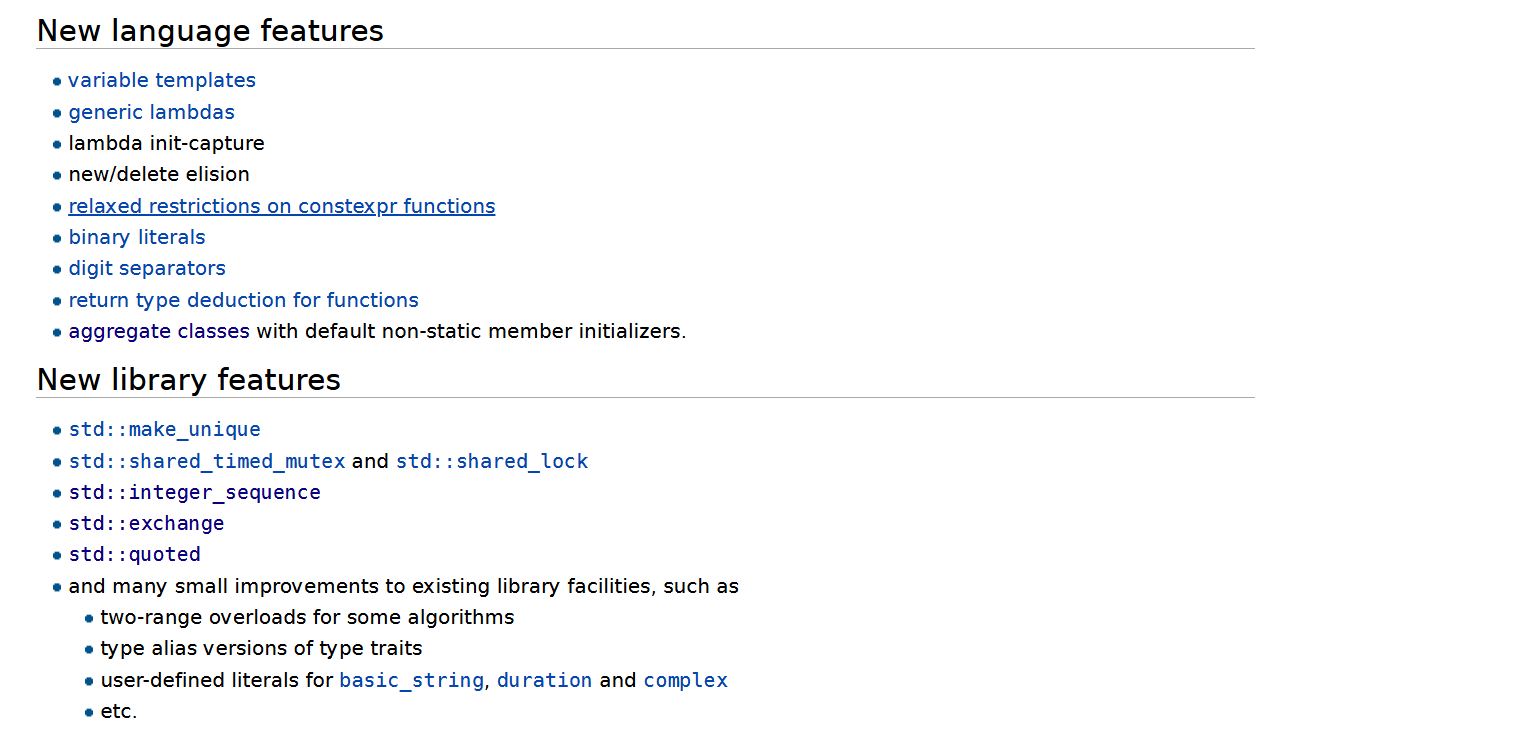 一篇博客让你弄懂C++14的所有语法和库-CSDN博客