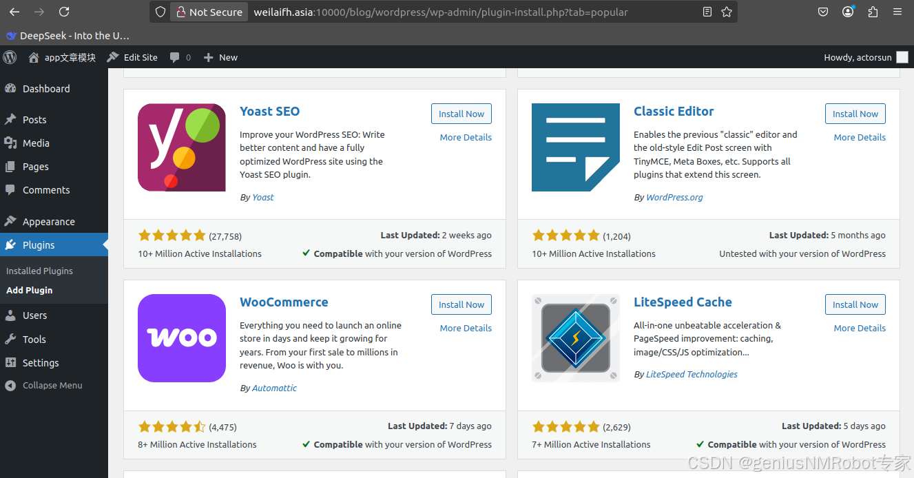 wordpress的经典编辑界面和csdn几乎是一样的_wordpress csdn 一样的模板-CSDN博客