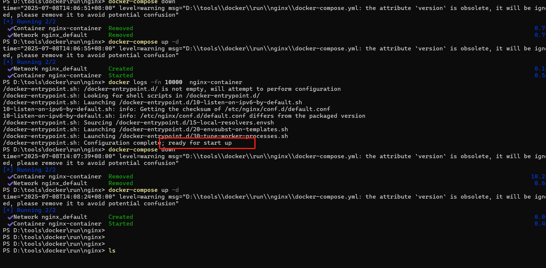 docker-compose配置nginx-CSDN博客