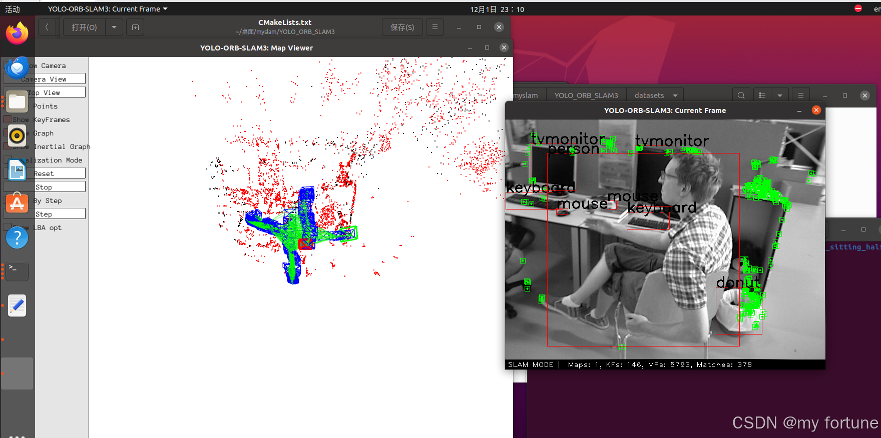 YOLO_ORB_SLAM3源码运行报错记录_undefined reference to `pangolin::split(std::strin-CSDN博客