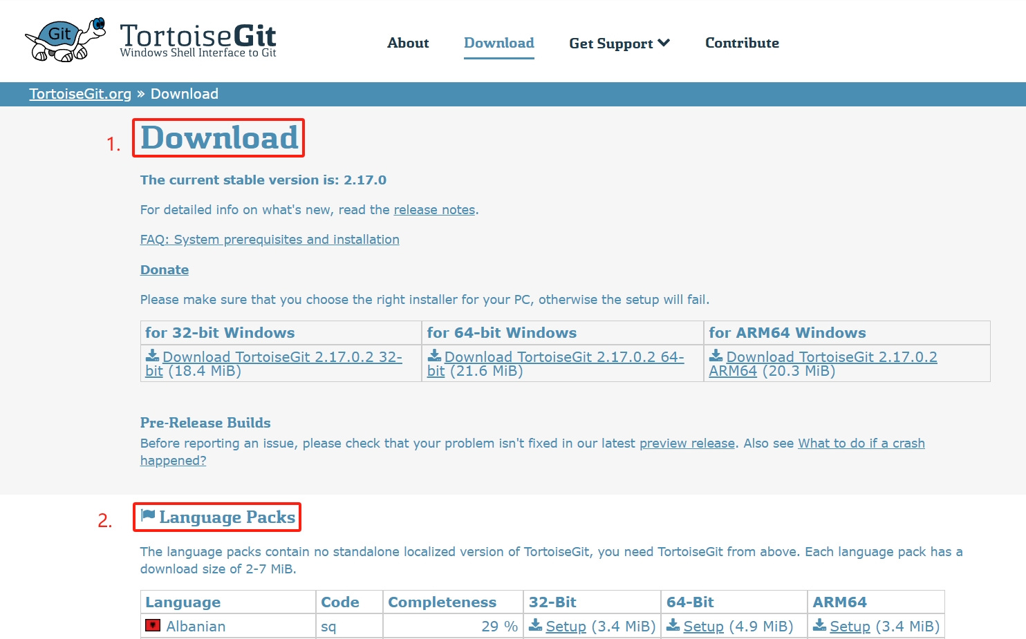 TortoiseGit下载、中文包及add按钮功能_tortoisegit汉化包-CSDN博客