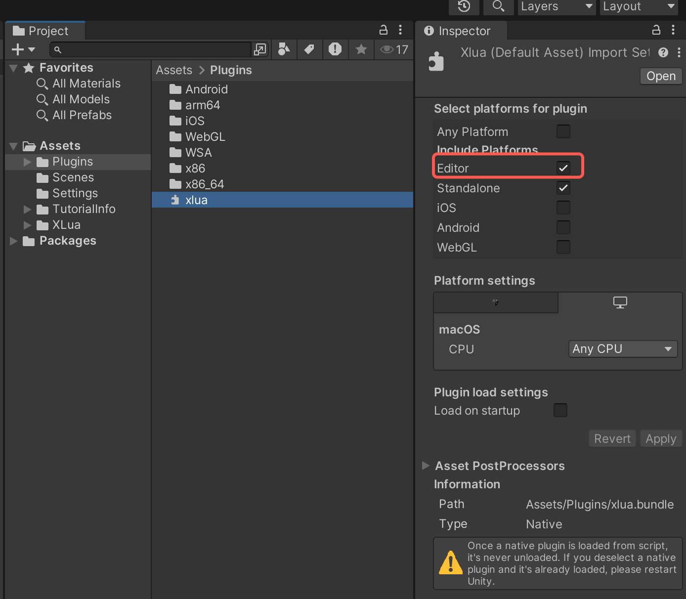Unity集成XLua以及Mac平台遇到的一些问题_xlua mac-CSDN博客