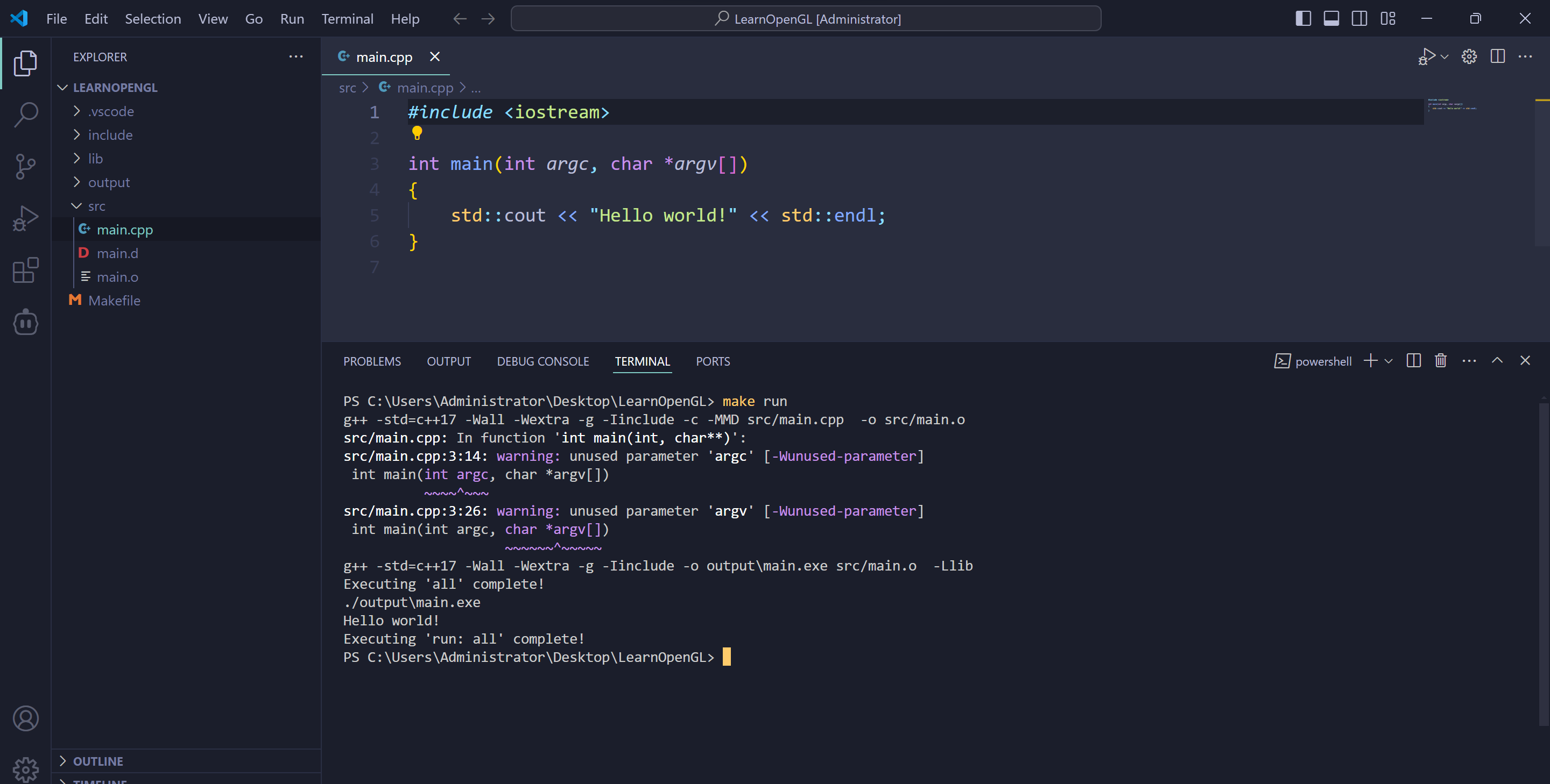 VSCode配置OpenGL库（glad、glm、glfw）教程-CSDN博客