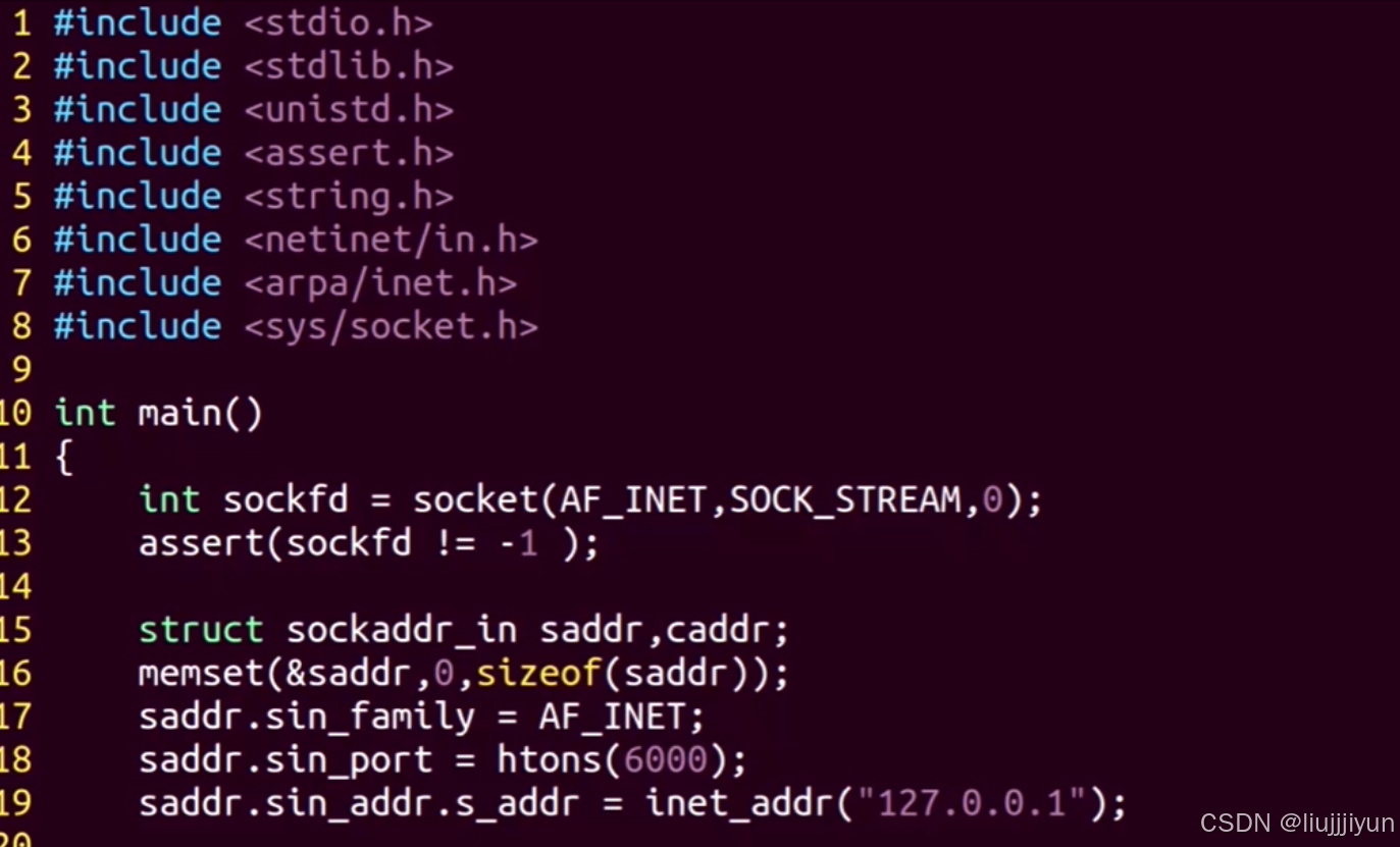 socket网络编程_socket.h-CSDN博客
