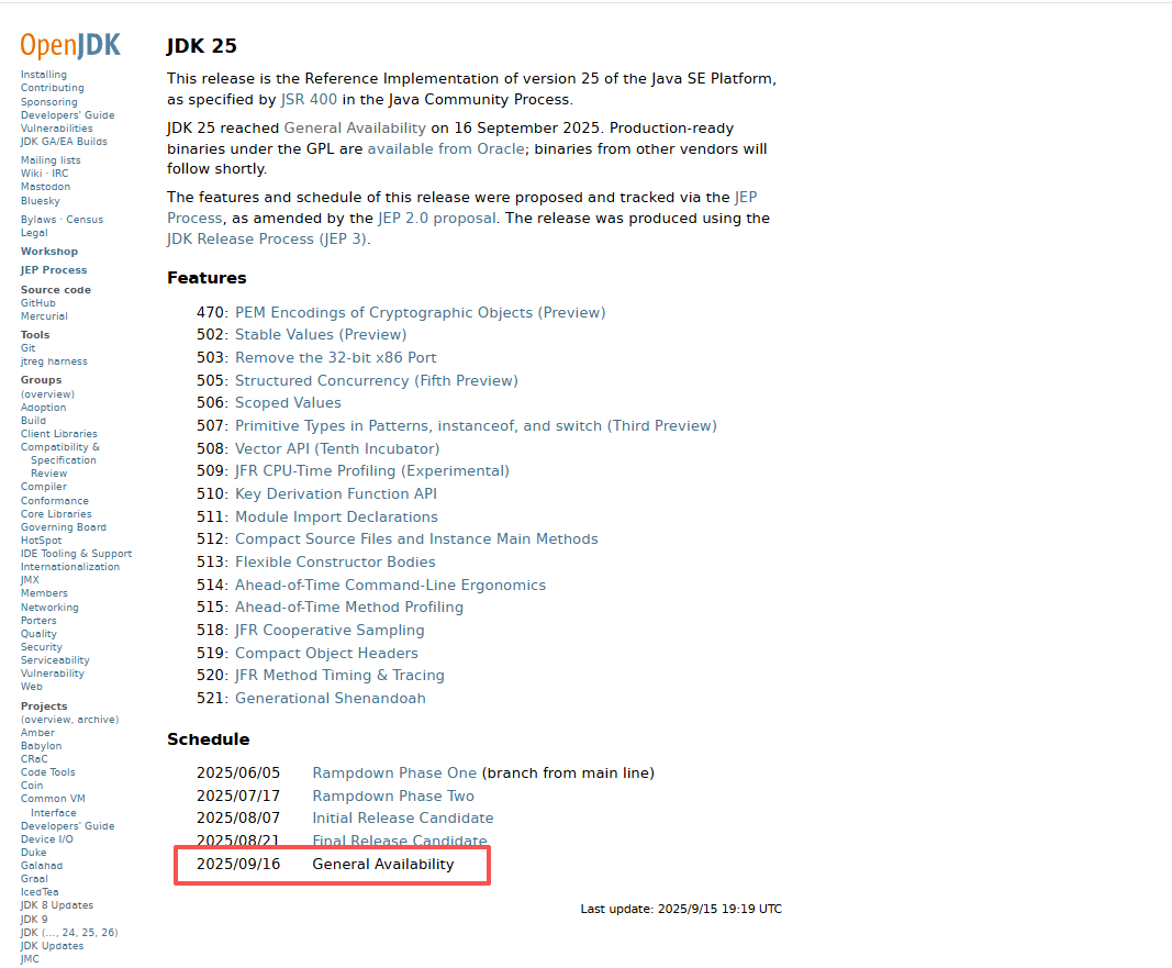 jdk 25已发布_openjdk 25-CSDN博客