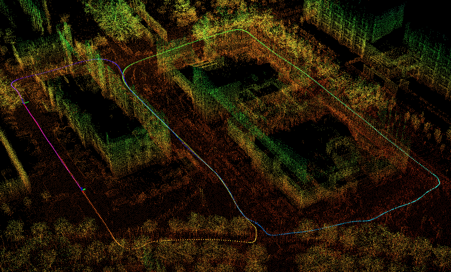 用SC-LEGO-LOAM跑自制校园数据集并转换二维栅格地图用于后续规划-CSDN博客