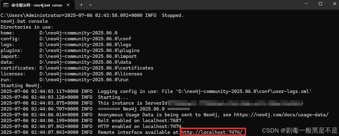 【解决：Neo4j Neo.ClientError.Security.Unauthorized: The client is unauthorized due to ...