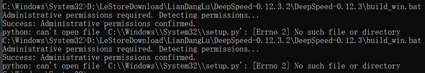 安装Deepspeed依赖包——Windows系统_windows安装deepspeed-CSDN博客