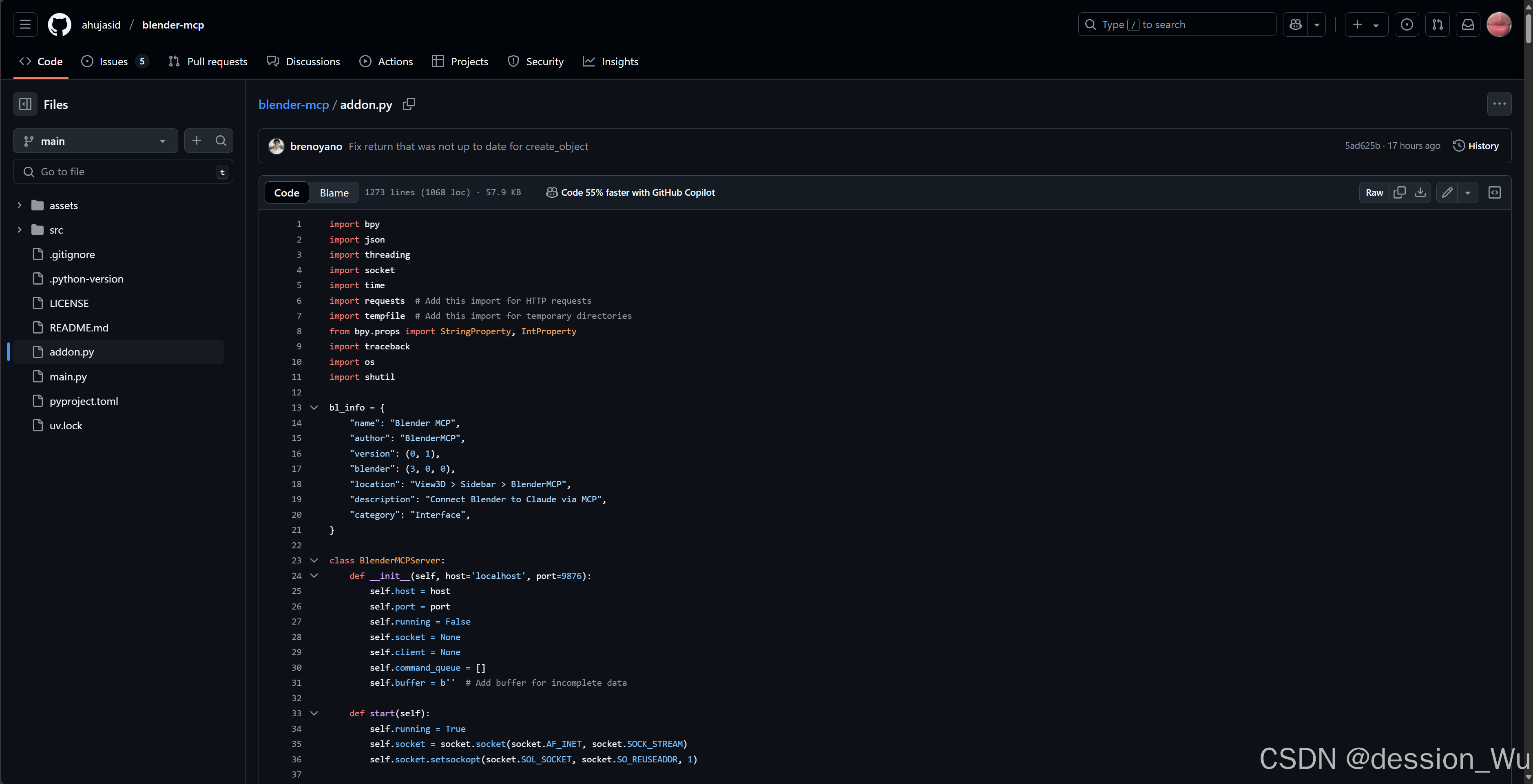 【GitHub复现系列】BlenderMCP_blender mcp github-CSDN博客