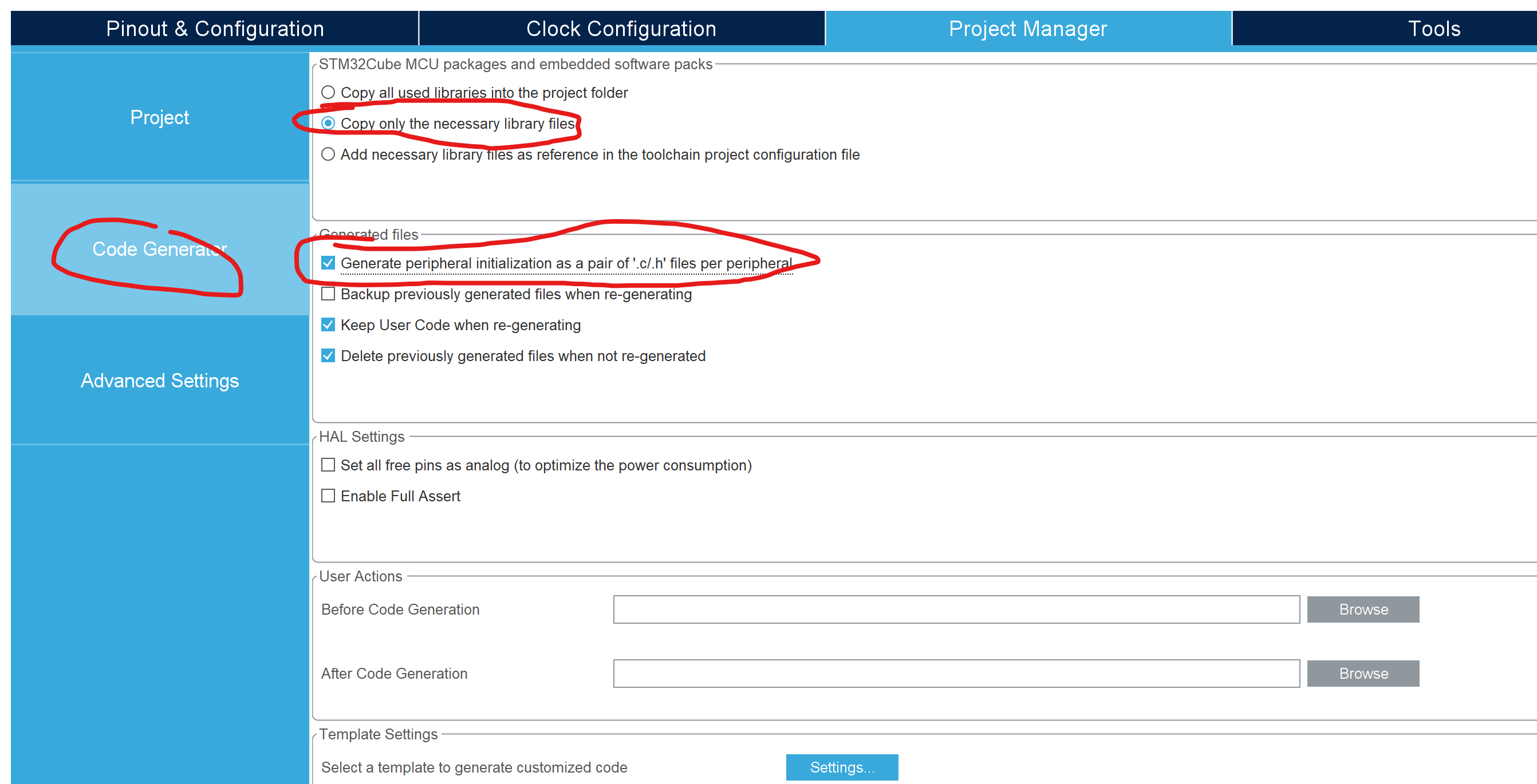 记录stm32学习过程，通过HAL库点亮LED灯_stm32f030c8t6 内部时钟 闪灯程序 hal 开发流程-CSDN博客