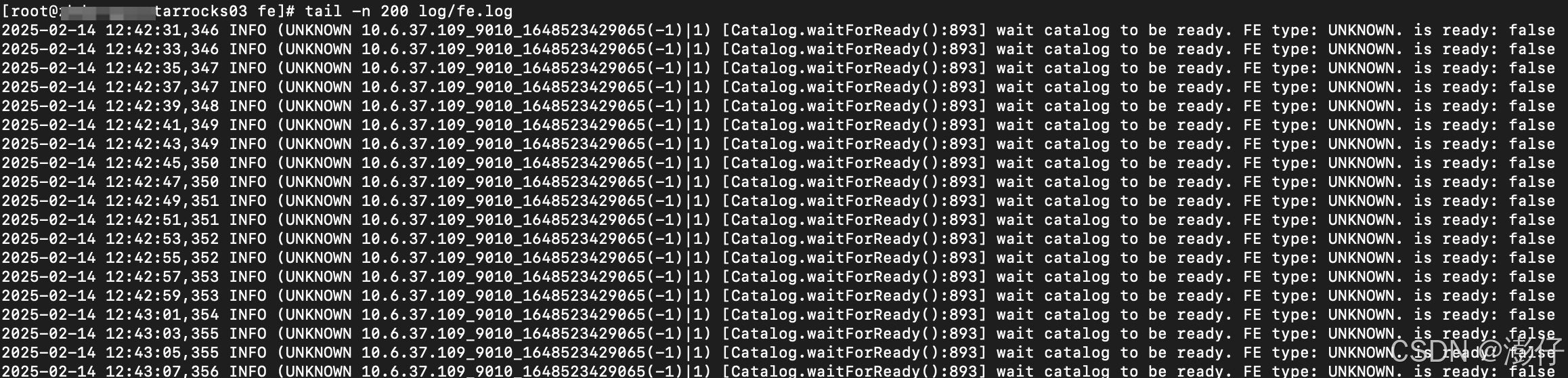 starrocks的fe节点全部启动失败_starrocks fe 乱码-CSDN博客