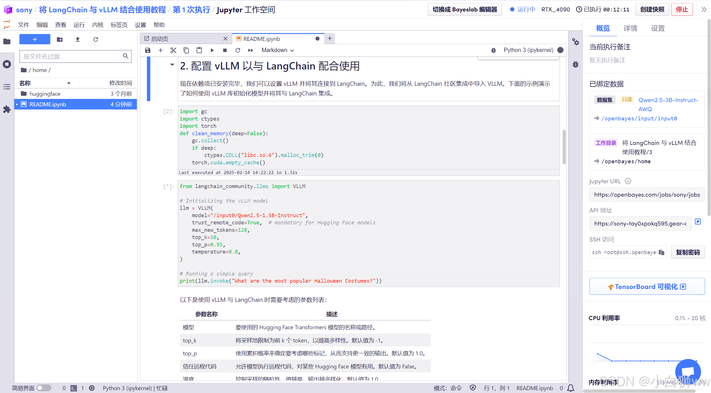 可简化并加速 LLM 应用程序开发，LangChain 与 vLLM 结合使用教程_langchain vllm-CSDN博客