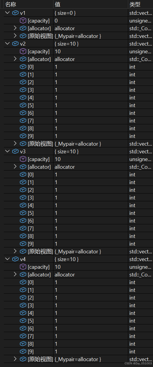 【C++】vector类常用接口及模拟实现-CSDN博客