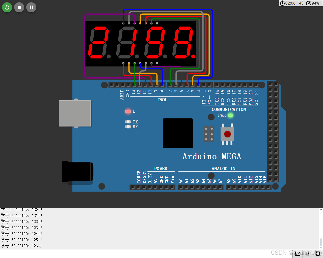 wokwi arduino mega 2560 - 定时器与数码管显示_wokwi 中引入第三方库-CSDN博客