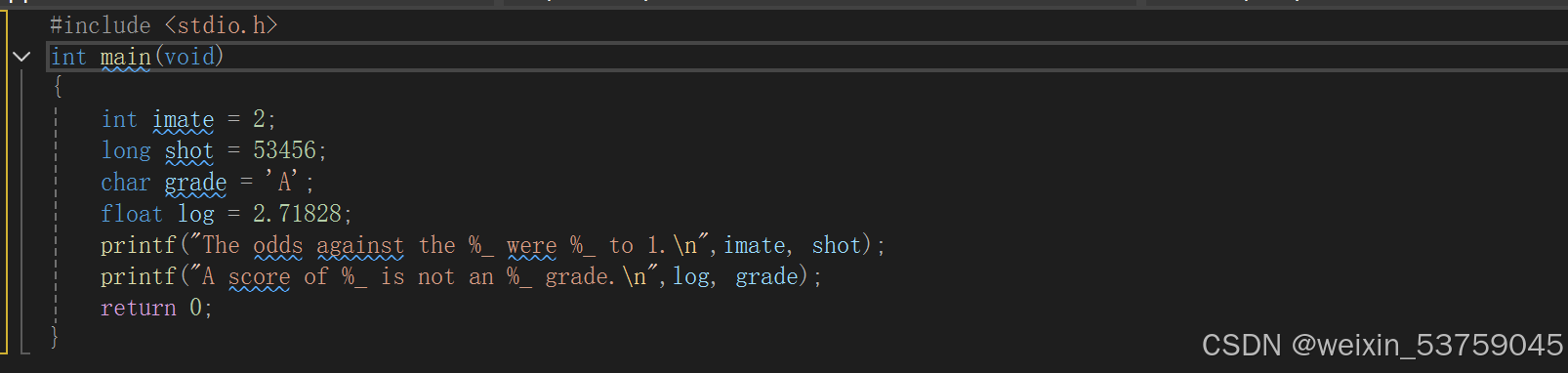《C Primer Plus》中文版第三章习题-CSDN博客