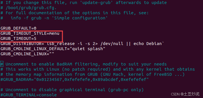 Ubuntu取消Grub启动显示界面_ubuntu关闭grub界面-CSDN博客