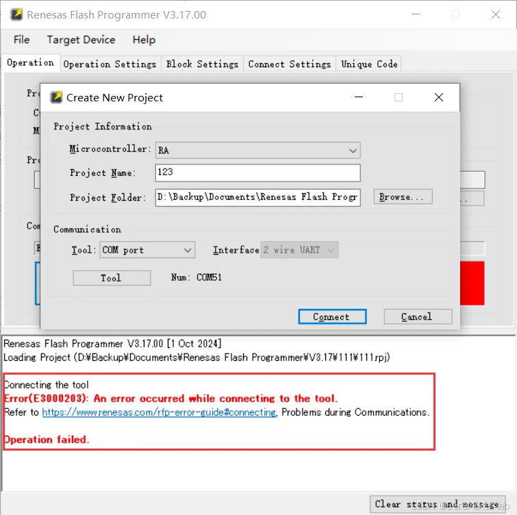 RA4M2_MINI开发(1)----开发板测试和Programmer烧录程序_ra4m2串口烧写-CSDN博客