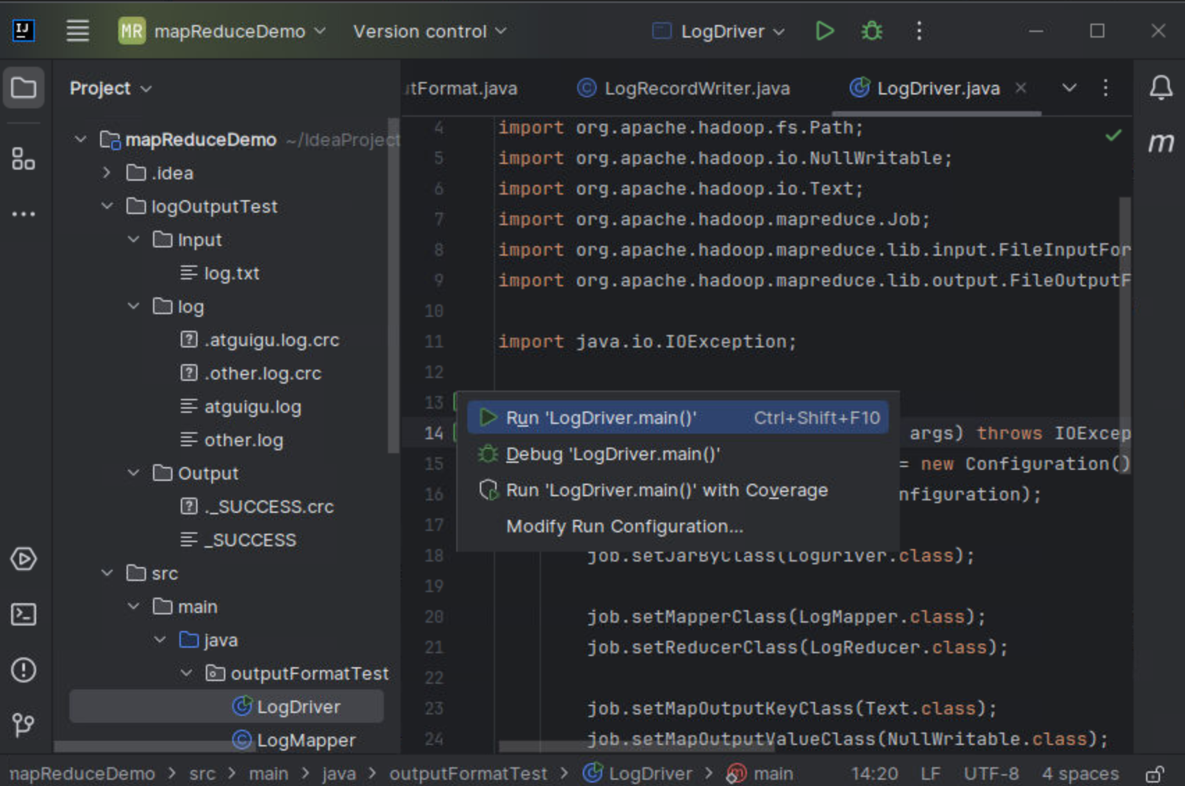 输出数据OutputFormat案例-CSDN博客