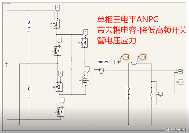 单相ANPC仿真-逆变器通用——matlab/SIMetrix-CSDN博客