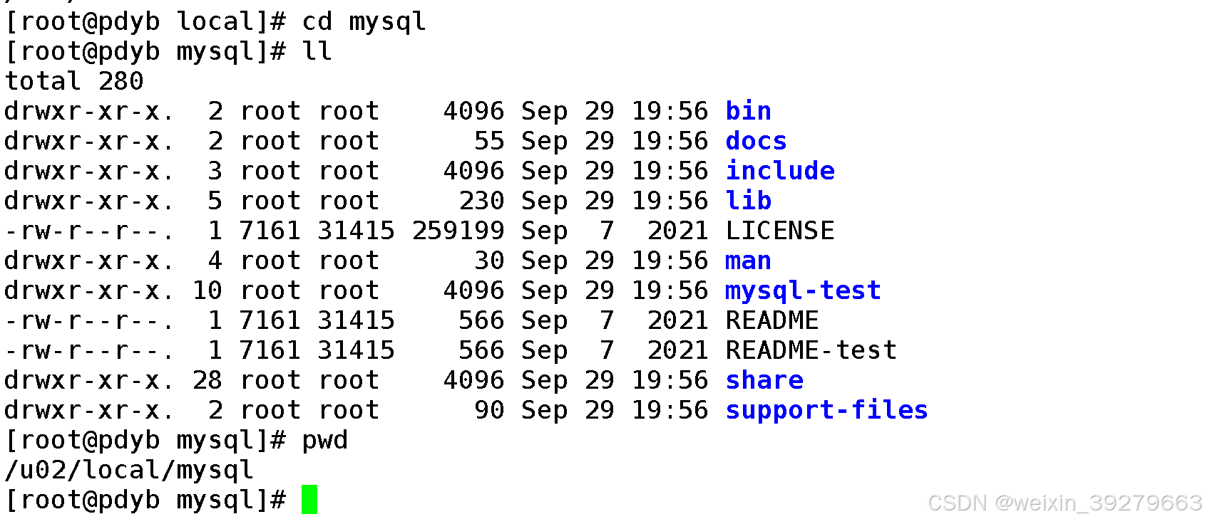 Centos7.9系统安装MySQL 5.7.36_centos7.9 mysql-CSDN博客