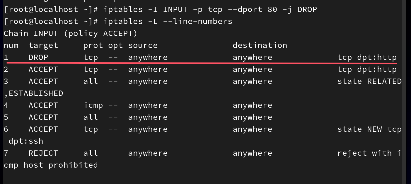 iptables 防火墙实验_iptables 测试配置文件-CSDN博客