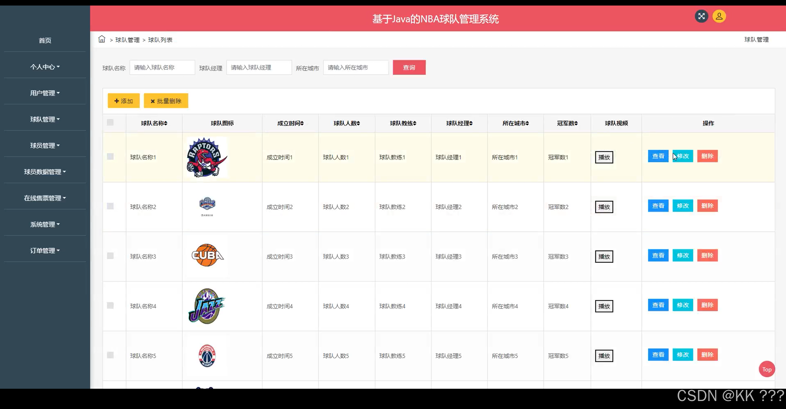 (附论文)JavaWeb基于ssm的NBA球队管理系统_java web 中nba球星管理系统-CSDN博客