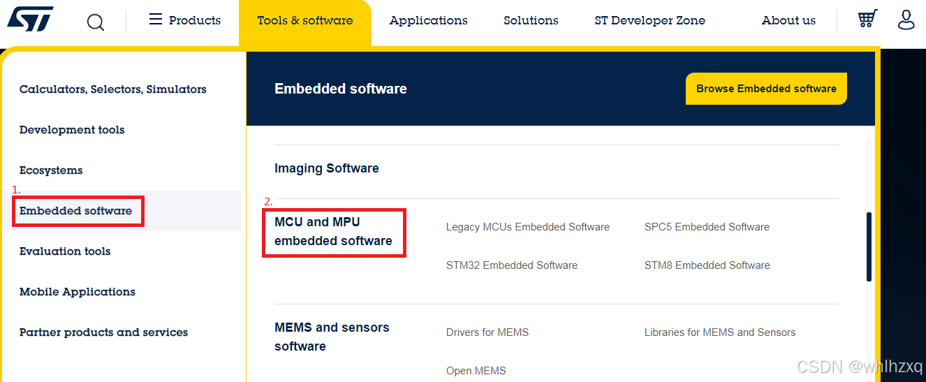 如何下载STM32的参考手册、标准库以及CMSIS-Pack文件_stm32参考手册下载-CSDN博客