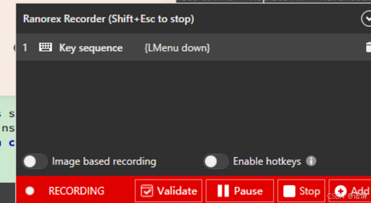 1.Ranorex8.3.2自动化测试软件安装使用-简单录制与验证_ranorex使用教程-CSDN博客