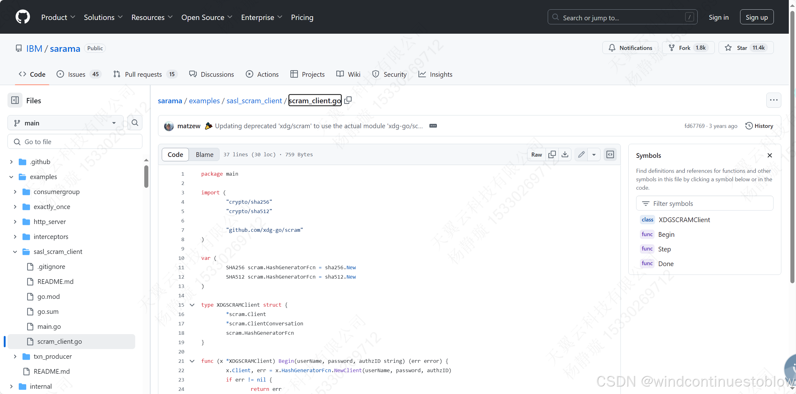 go sarama实现sasl scram认证kafka组消费_sarama sasl-CSDN博客