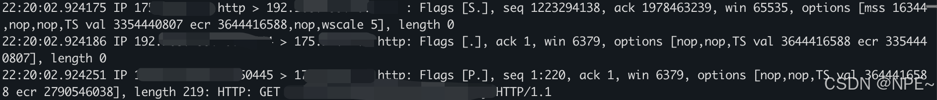 [Linux命令分享]网络抓包 — — tcpdump_tcpdump -s-CSDN博客