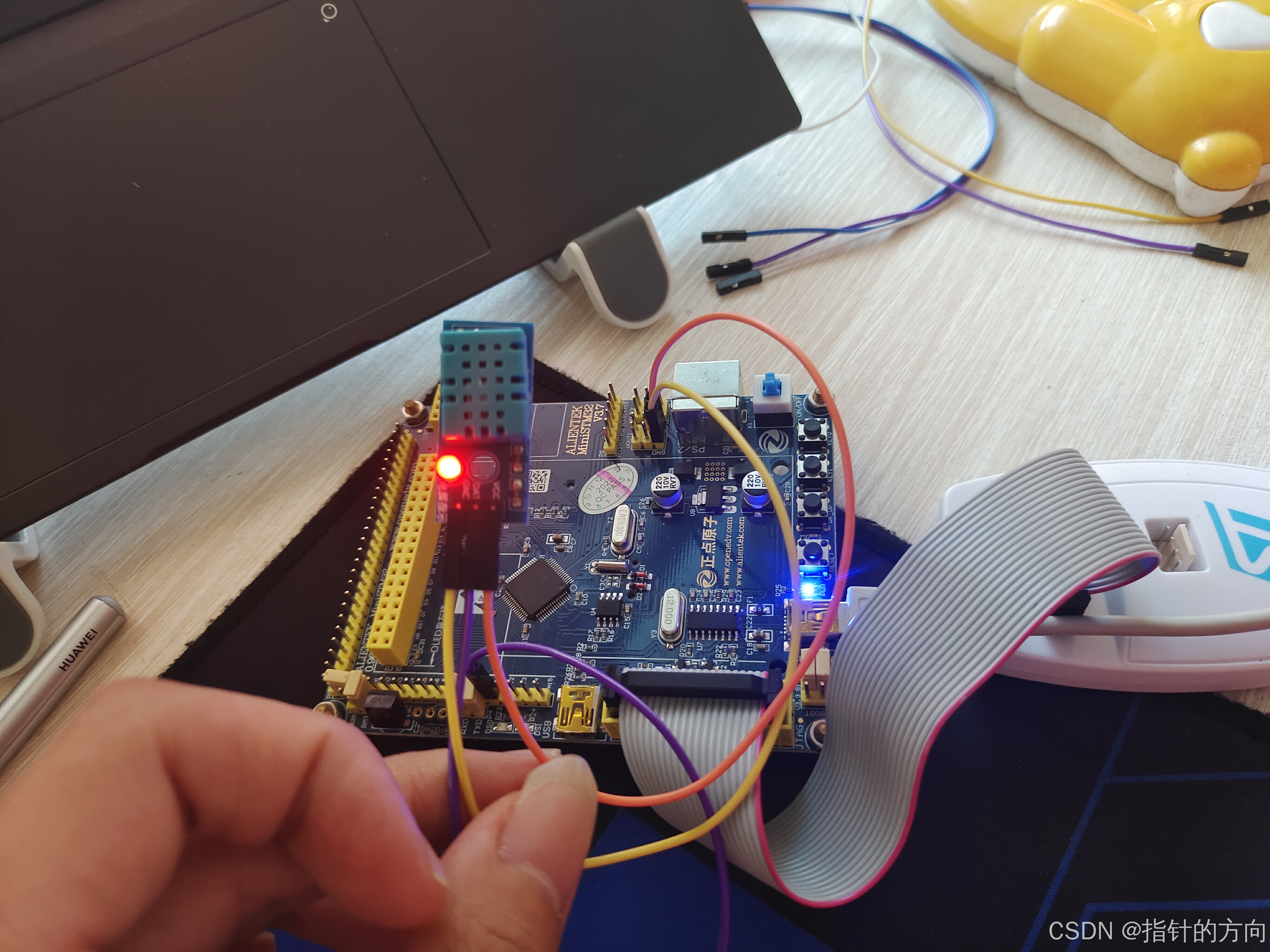 stm32 HAL库，DHT11温湿度模块的使用_dht 11 stm32 hal 编程-CSDN博客