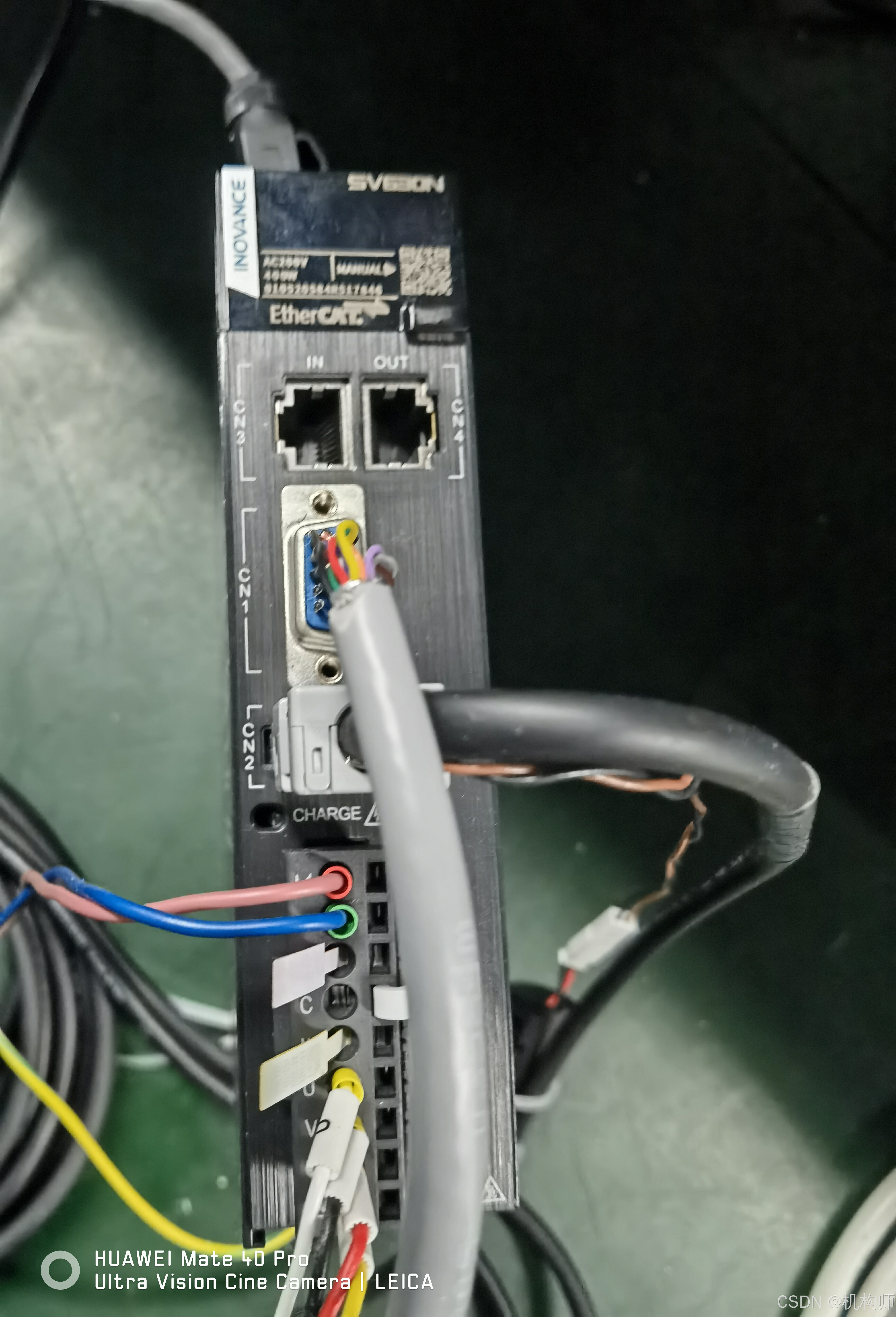 ＜工控＞＜伺服＞＜汇川＞SV630N伺服驱动器在无PLC的情况下使用转矩模式，上电使能后直接运行_汇川e234.0-CSDN博客