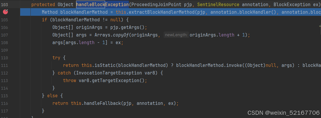 SentinelResource限流配置fallback不生效排查记录_sentinel fallback不起作用-CSDN博客