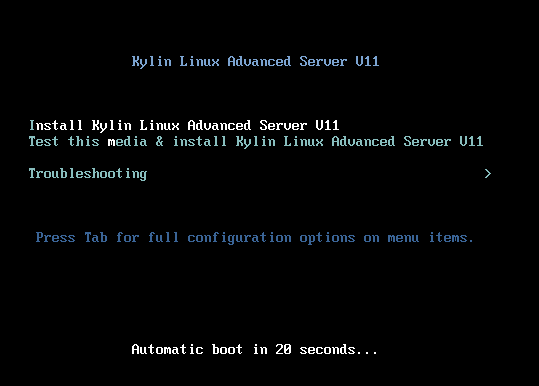 【linux系统部署】Kylin-Server V11 银河麒麟系统安装（VMware虚拟机）_银河麒麟安装虚拟机-CSDN博客