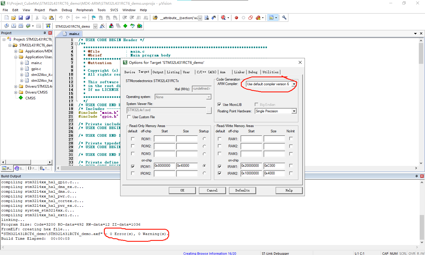 使用CubeMX配置STM32的FreeRTOS，在MDK软件的编译器6下，报200多个错误，解决方法。_stm32cubemx 配置freertos报错-CSDN博客