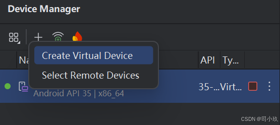 解决新手创建Android studio（最新版）项目没有模拟器问题no device_android studio no devices-CSDN博客