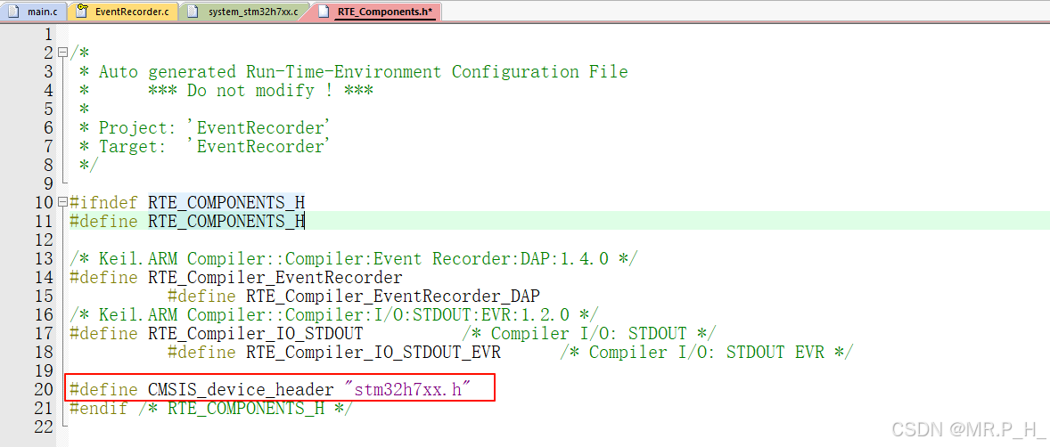 keil中Event Recorder功能打印的简单使用-CSDN博客