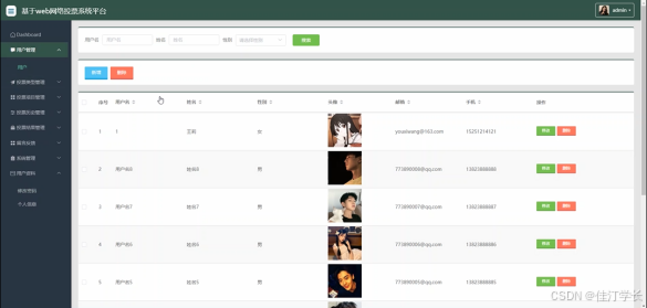 计算机毕业设计springboot基于web网络投票系统平台 基于spring Boot的在线投票平台开发与应用 利用spring Boot构建的web投票系统设计与实现 Csdn博客
