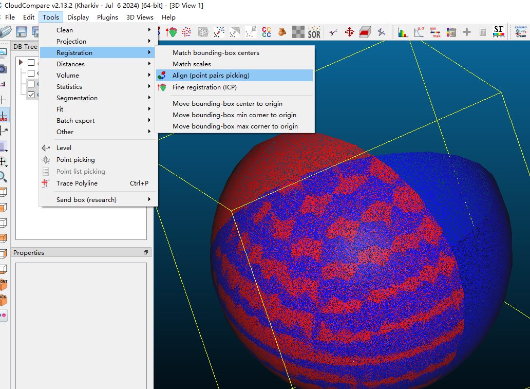 CloudCompare的RemoveDuplicatePoints去除重叠点_cloud compare删除点-CSDN博客