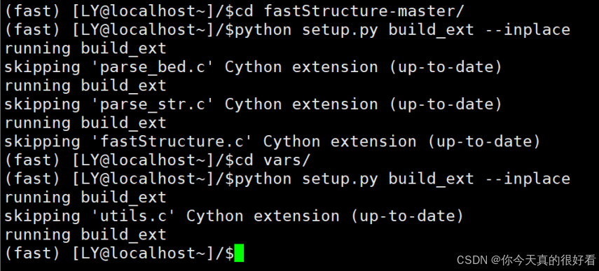 [磨人系列]非 root 无脑安装faststructure|faststructure安装教程-CSDN博客